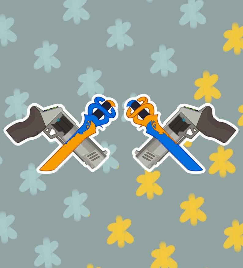 ULTRAKILL Gabriel Justice & Splendor V1 Marksman Stickers - Etsy