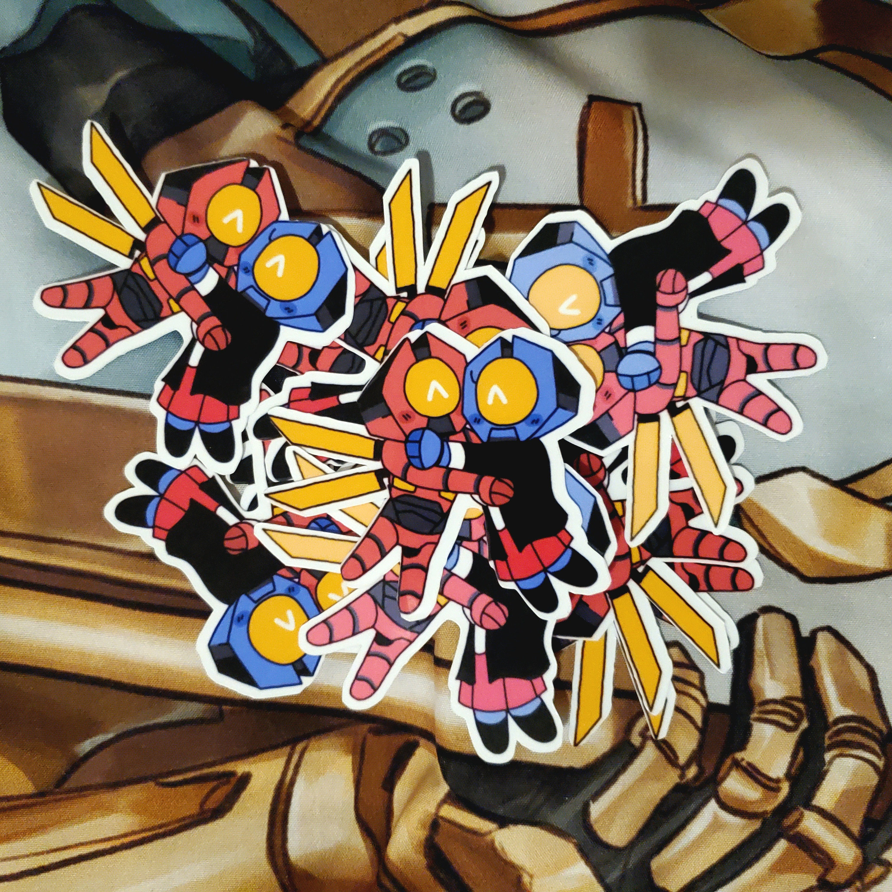 ULTRAKILL V2 X Mirage Yuri Sticker Designed by Staruri - Etsy Canada