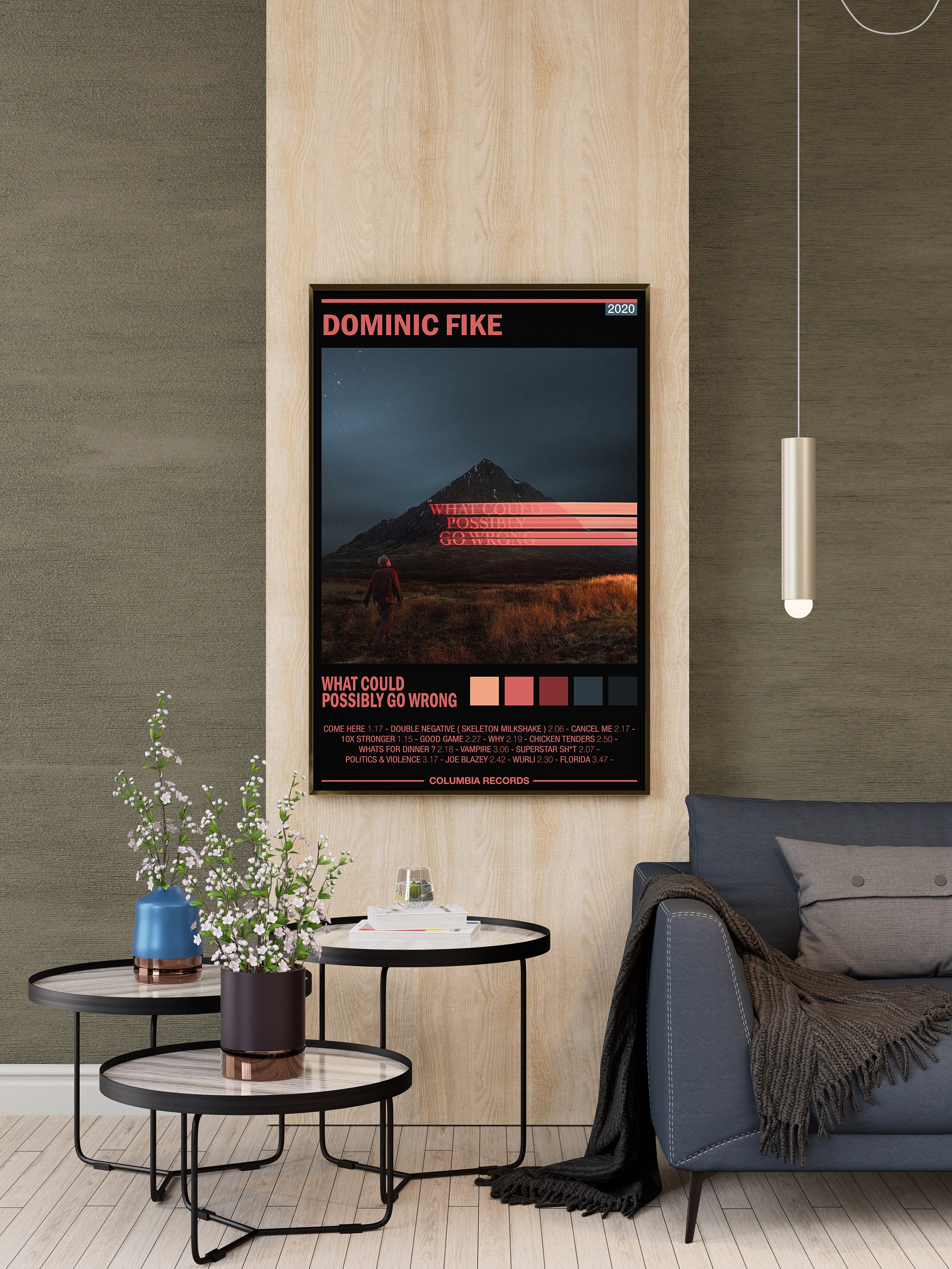 Dominic Fike Poster What Could Possibly Go Wrong Album Cover Album Wall Art Home Decor Music ...