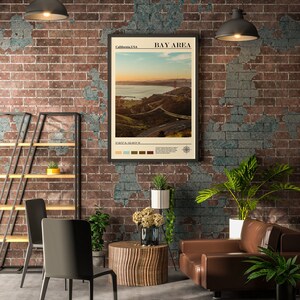 Bay Area Print, Bay Area Wall Art, Bay Area Poster, Bay Area Photo, Bay ...