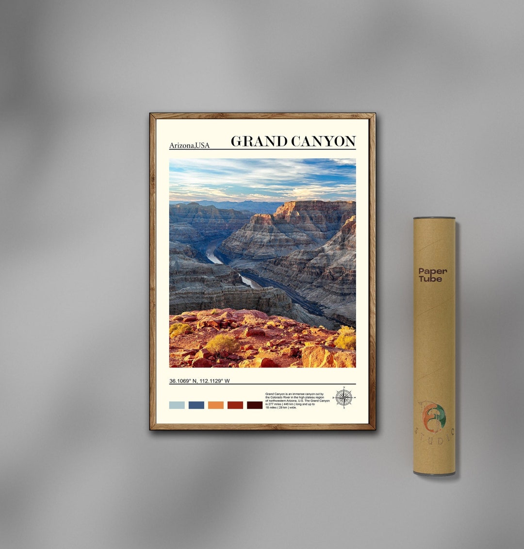 Grand Canyon Print, Grand Canyon Wall Art, Grand Canyon Poster, Grand ...