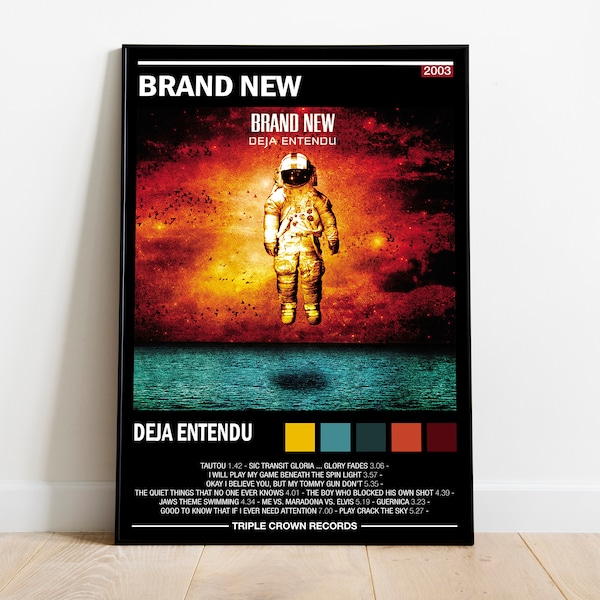 Brand New Band Posters - Etsy UK