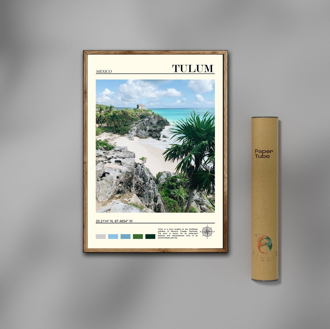 Tulum Print, Mexico Wall Art, Tulum Poster, Tulum Photo, Tulum Como ...