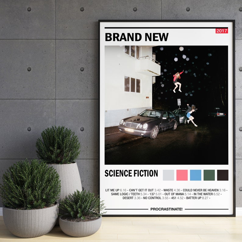 Brand New Poster | Science Fiction Album Cover | Album Wall Art | Home ...