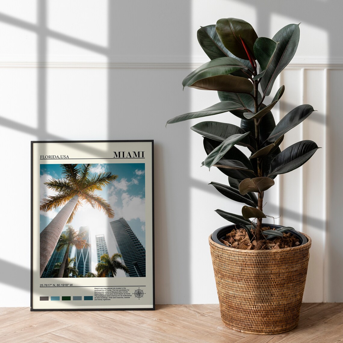 Miami Print, Florida Wall Art, Miami Poster, Florida Miami Photo, Miami ...