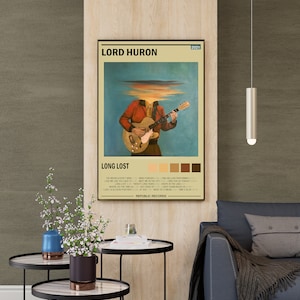 Lord Huron Poster | Lord Huron Album Cover | Long Lost Album Wall Art ...