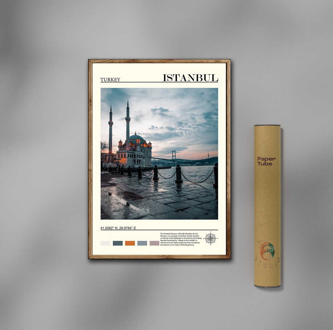 Istanbul Print, Istanbul Wall Art, Istanbul Turkey Poster, Turkiye ...