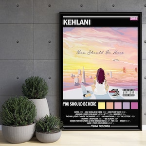 Kehlani Poster | Kehlani Album Cover | You Should Be Here Album Wall ...