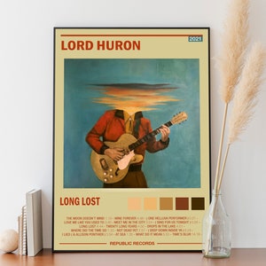 Lord Huron Poster | Lord Huron Album Cover | Long Lost Album Wall Art ...