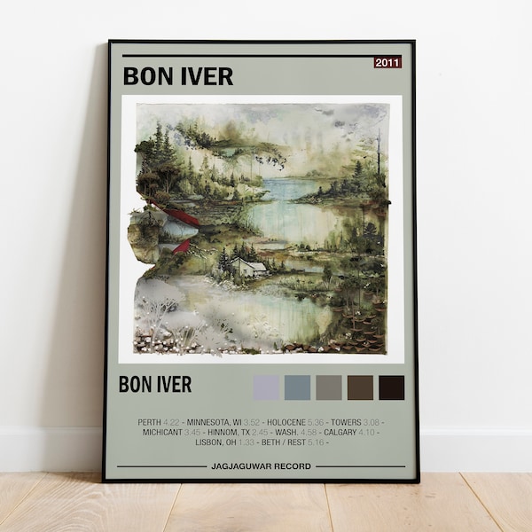 Bon Iver - Etsy