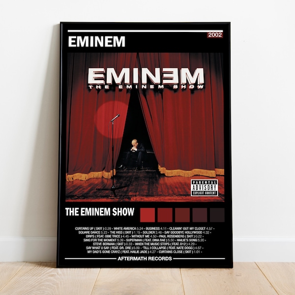 Eminem Poster the Show - Etsy