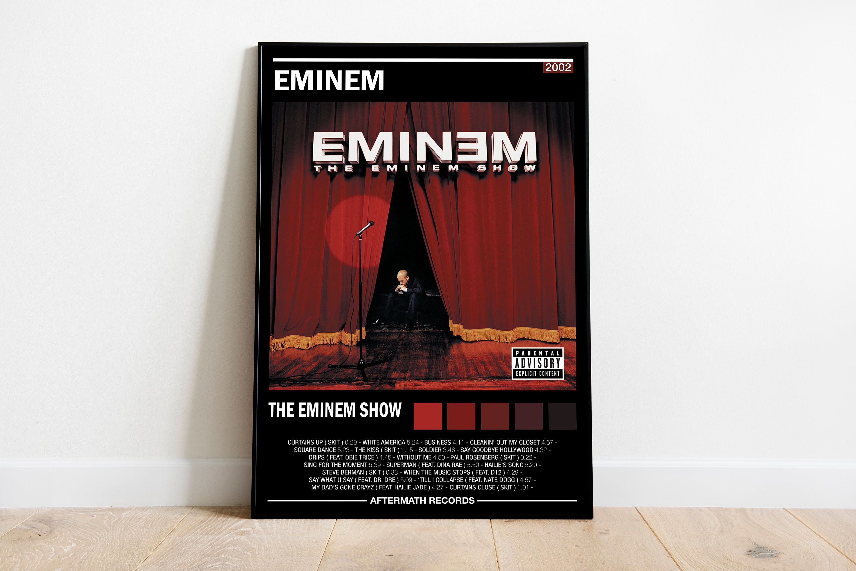 Eminem Poster | the Eminem Show Album Cover | Album Wall Art | Home ...