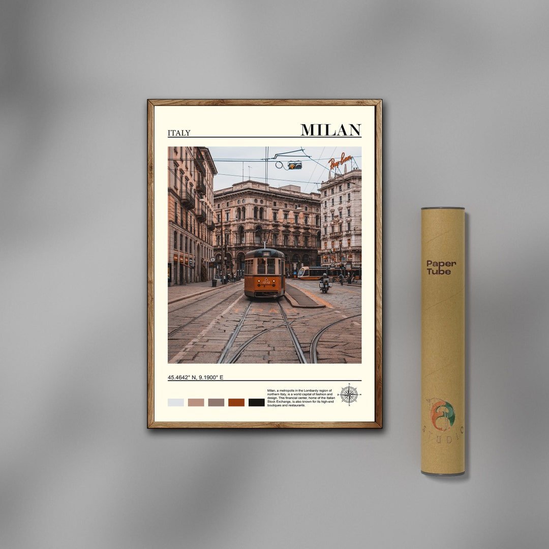 Milan Print, Italy Wall Art, Milan Poster, Milan Photo, Milan Poster ...