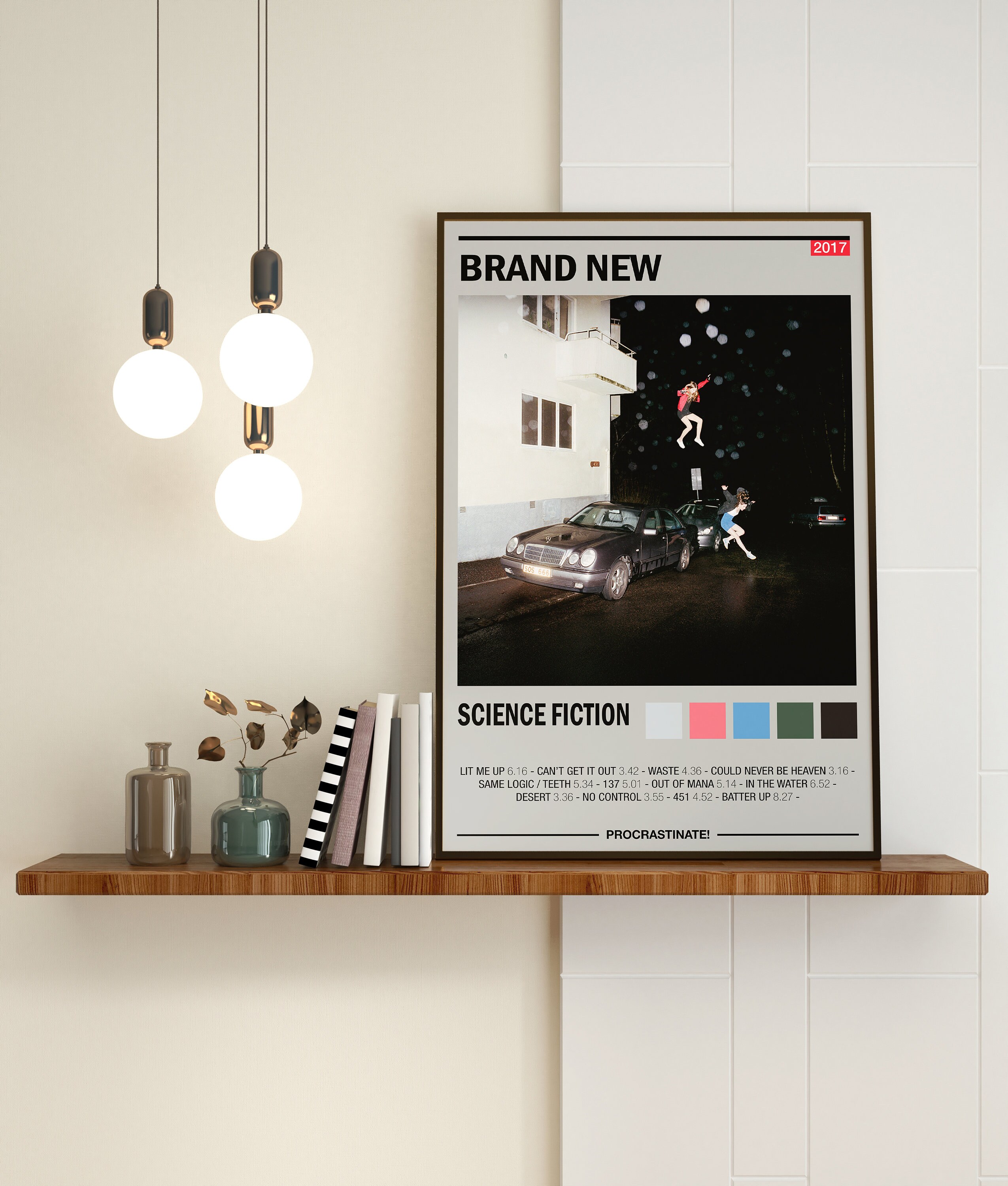 Brand New Poster | Science Fiction Album Cover | Album Wall Art | Home ...