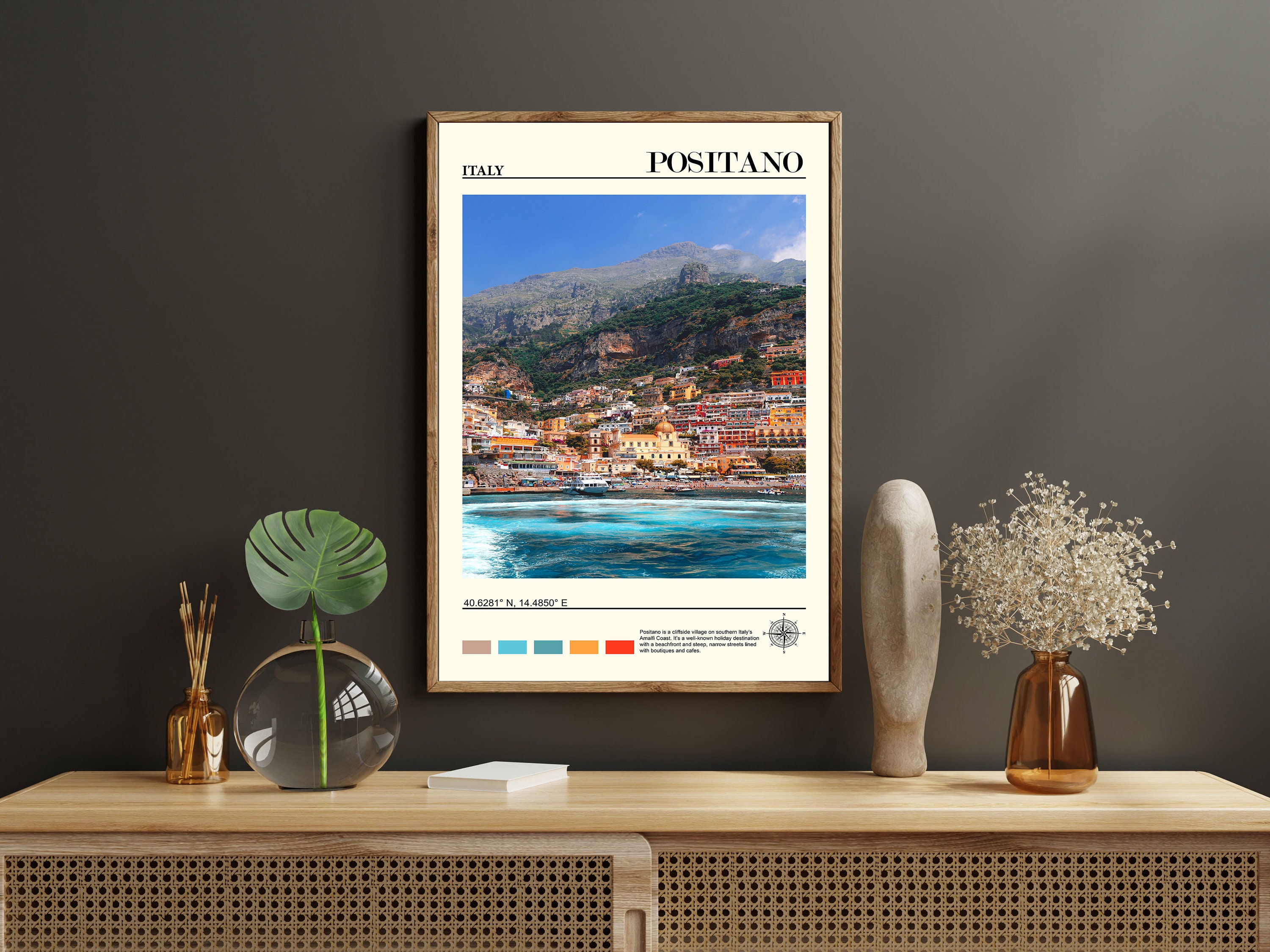 Positano Print, Positano Wall Art, Positano Poster, Positano Photo ...