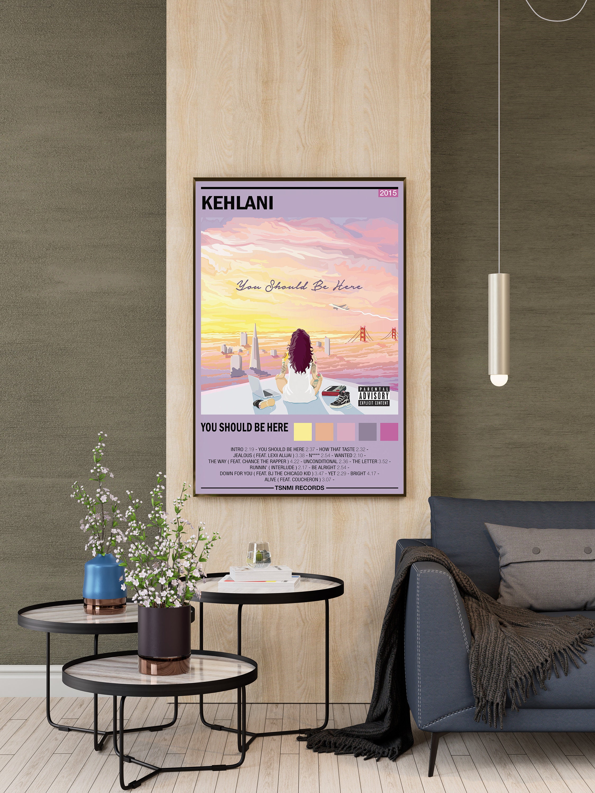 Kehlani Poster | Kehlani Album Cover | You Should Be Here Album Wall ...