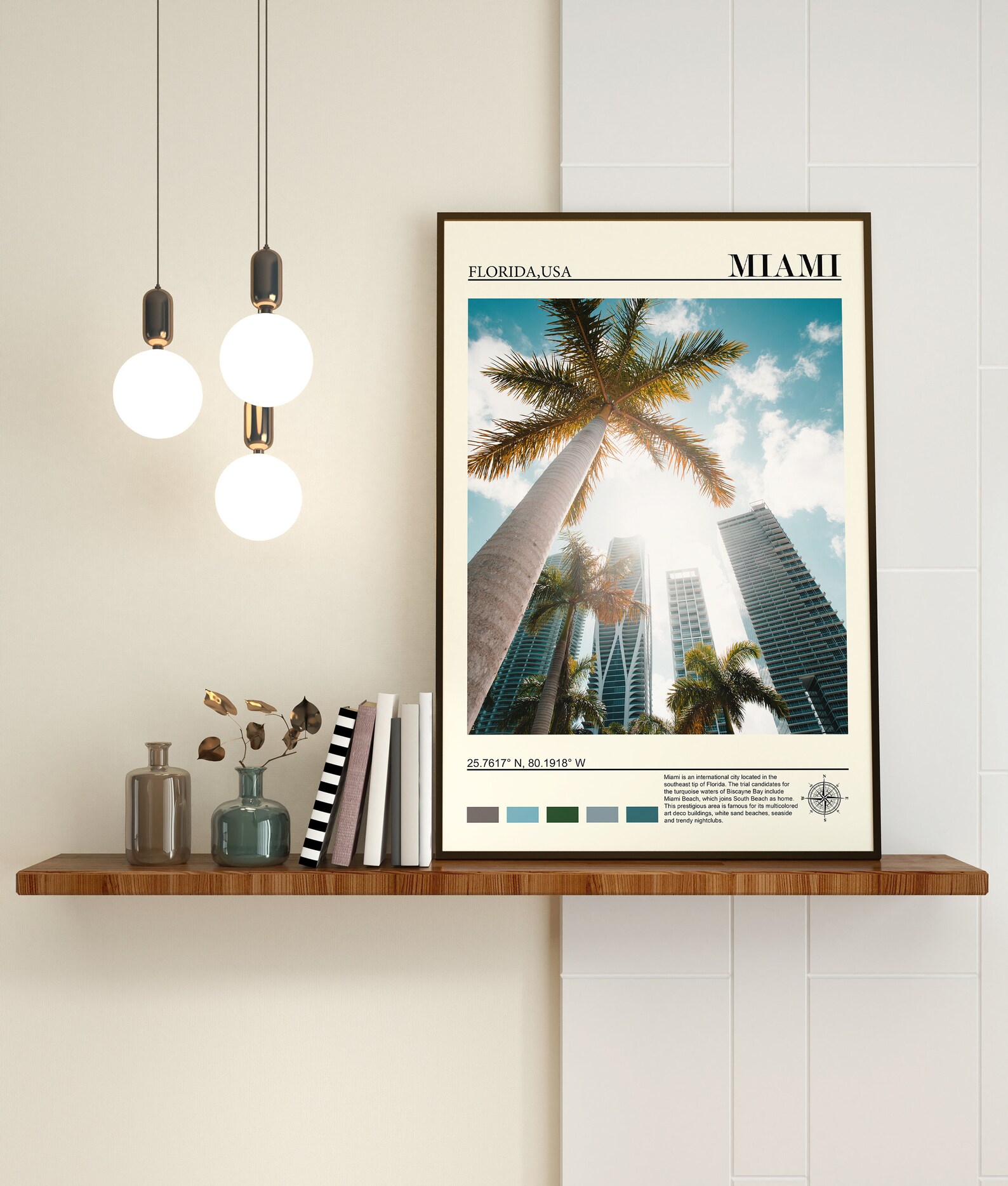 Miami Print, Florida Wall Art, Miami Poster, Florida Miami Photo, Miami ...