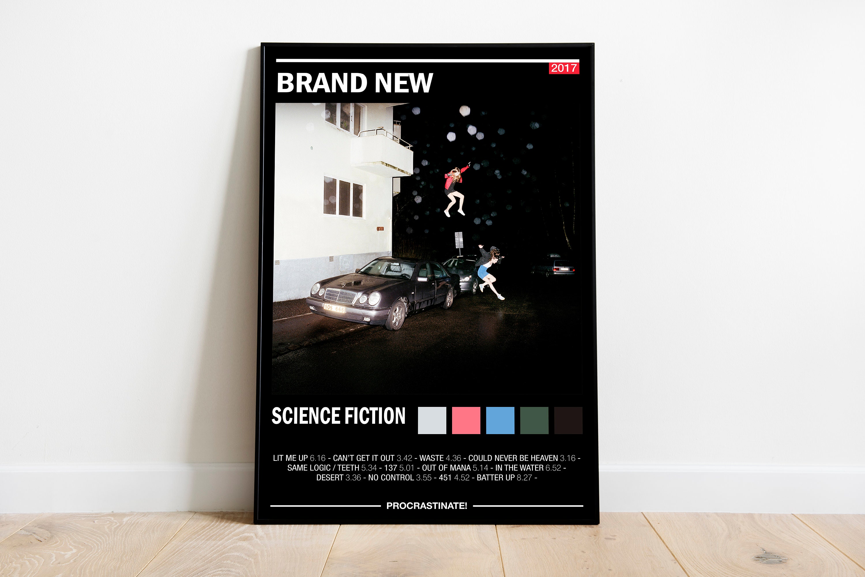 Brand New Poster | Science Fiction Album Cover | Album Wall Art | Home ...