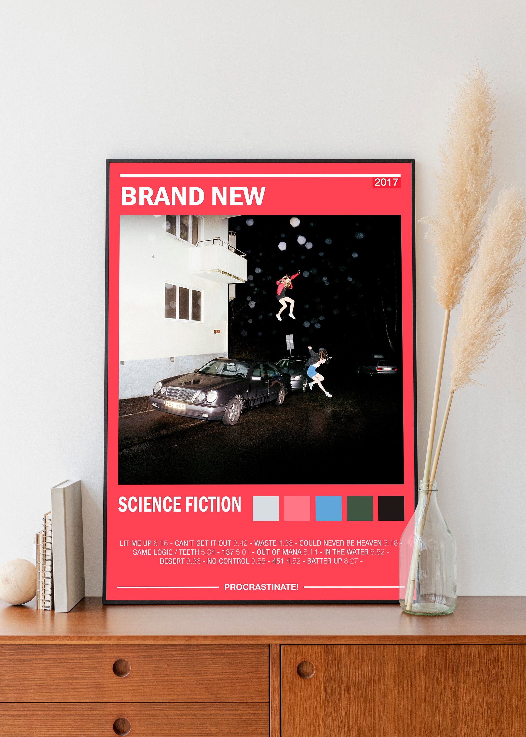 Brand New Poster | Science Fiction Album Cover | Album Wall Art | Home ...