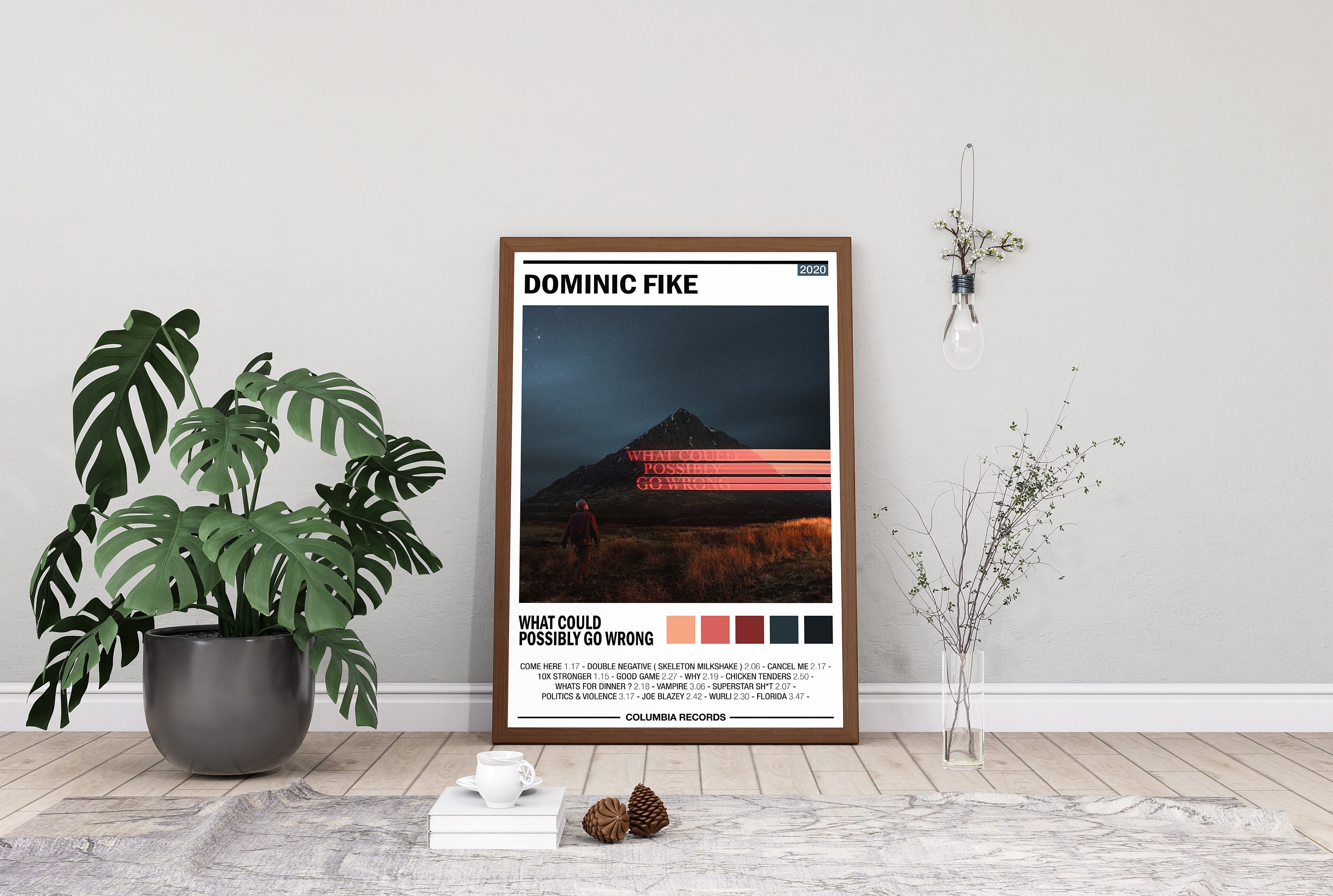 Dominic Fike Poster What Could Possibly Go Wrong Album Cover Album Wall Art Home Decor Music ...