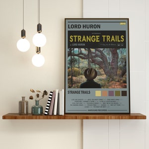 Lord Huron Poster | Lord Huron Album Cover | Strange Trails Album Wall ...