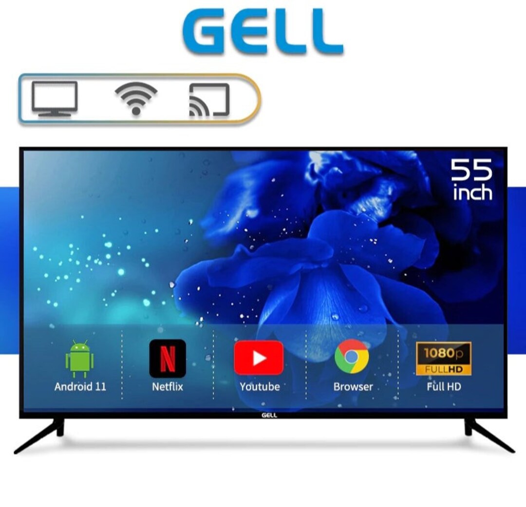 Gell Smart TV 55 Inch Smart TV Android - Etsy