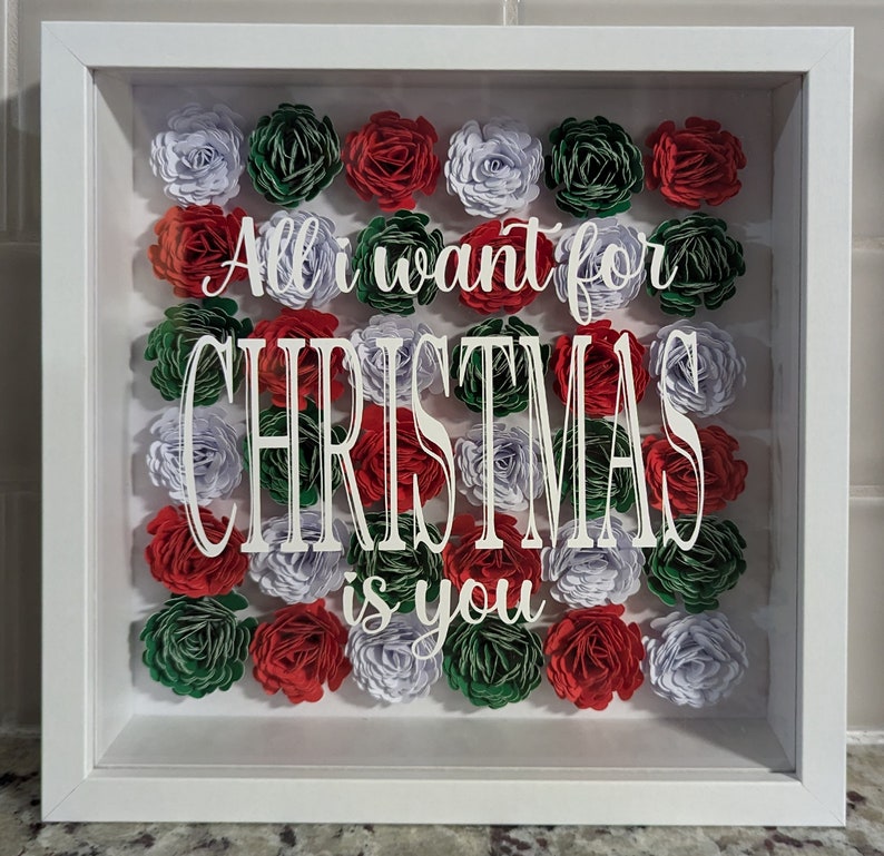 Christmas Shadow Box - Etsy