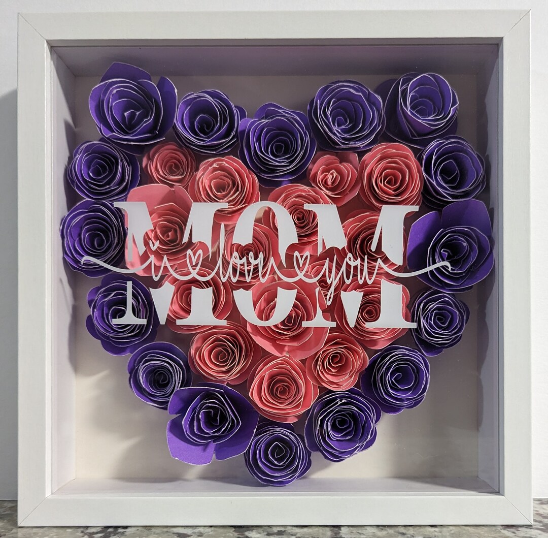 Mom Shadow Box - Etsy