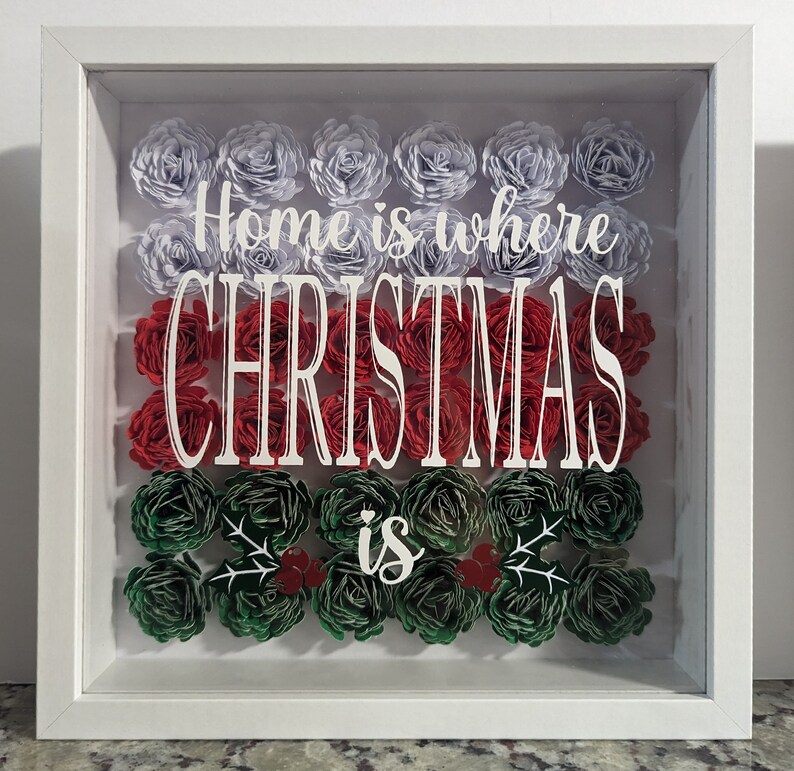Christmas Shadow Box - Etsy