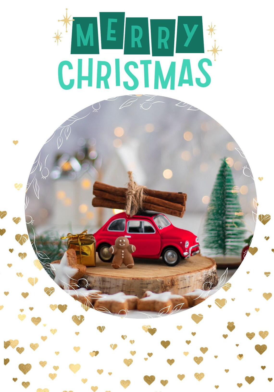 Printable Christmas Cards Two Cards for Santa With CAR and - Etsy