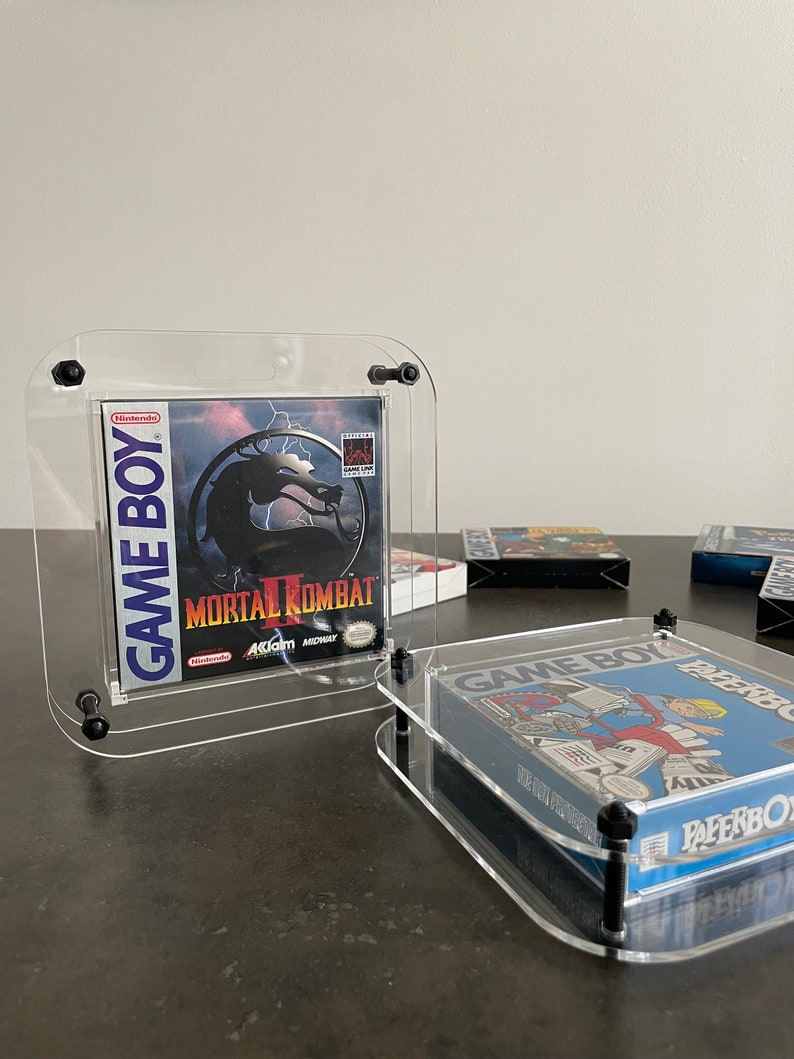 Gameboy Protection Plexiglas Case for Game Boy Advance Games, GBC, DMG ...