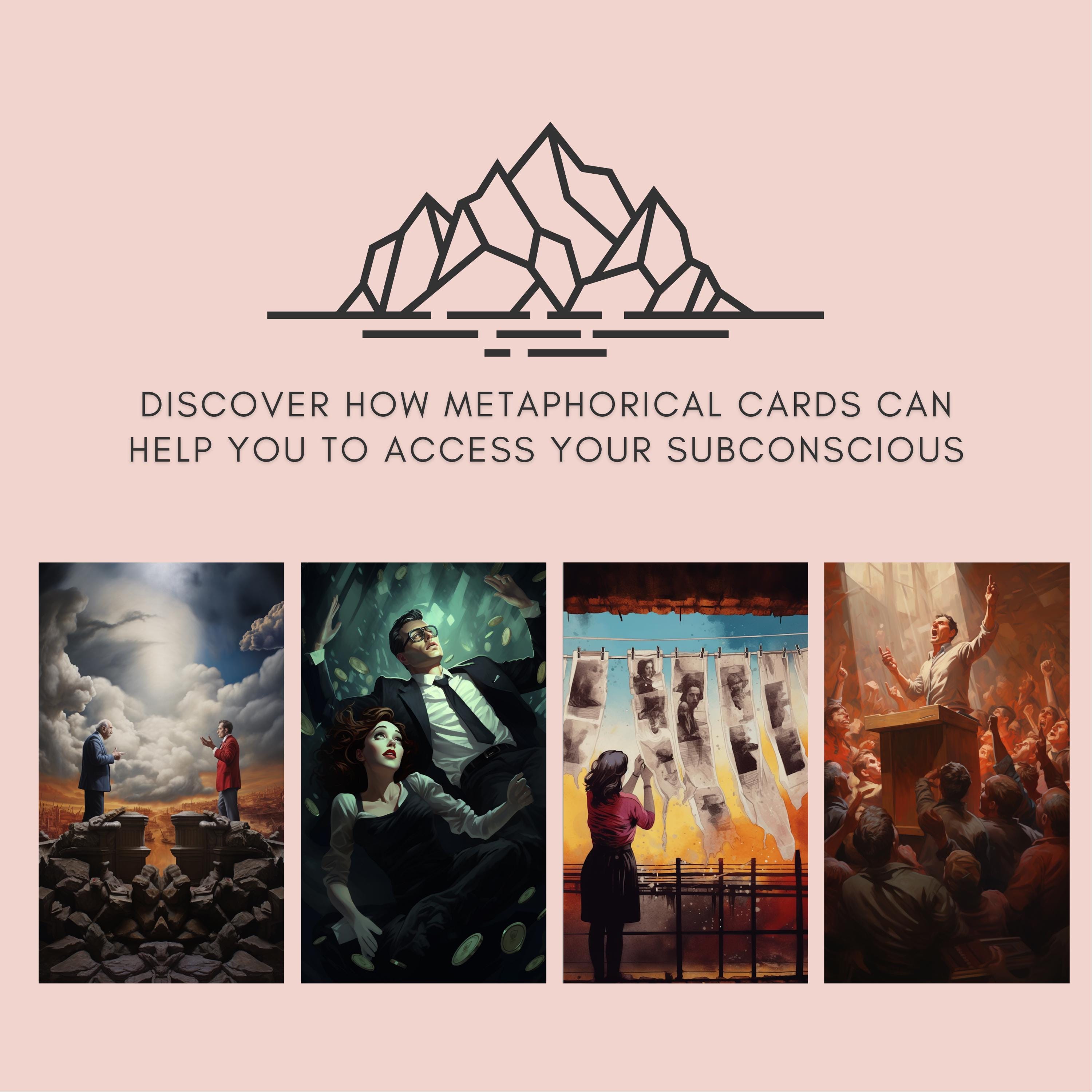 Metaphoric Cards Shadow Work, Journal Prompts. MAC. Digital and ...