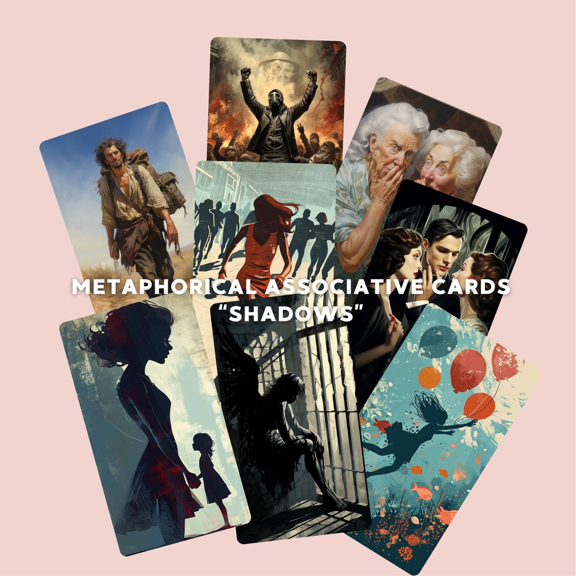 Metaphoric Cards Shadow Work, Journal Prompts. MAC. Digital and ...