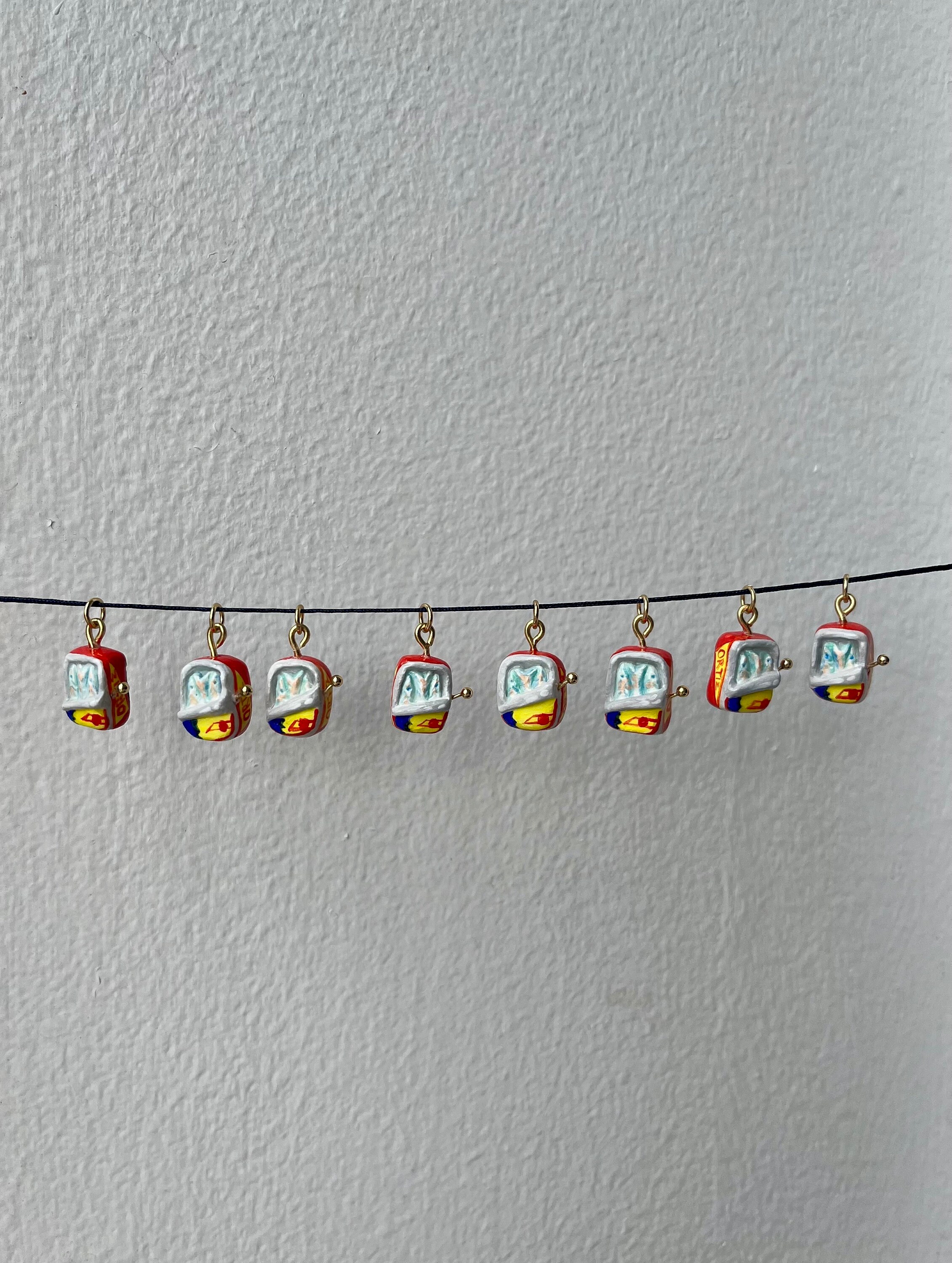 Handmade Sardine Tin Necklace - Tinned Fish Charm - Sardine Charm ...