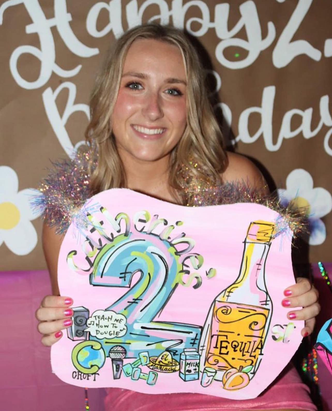 21st Birthday Sign | Hand Painted | Customizable - Etsy