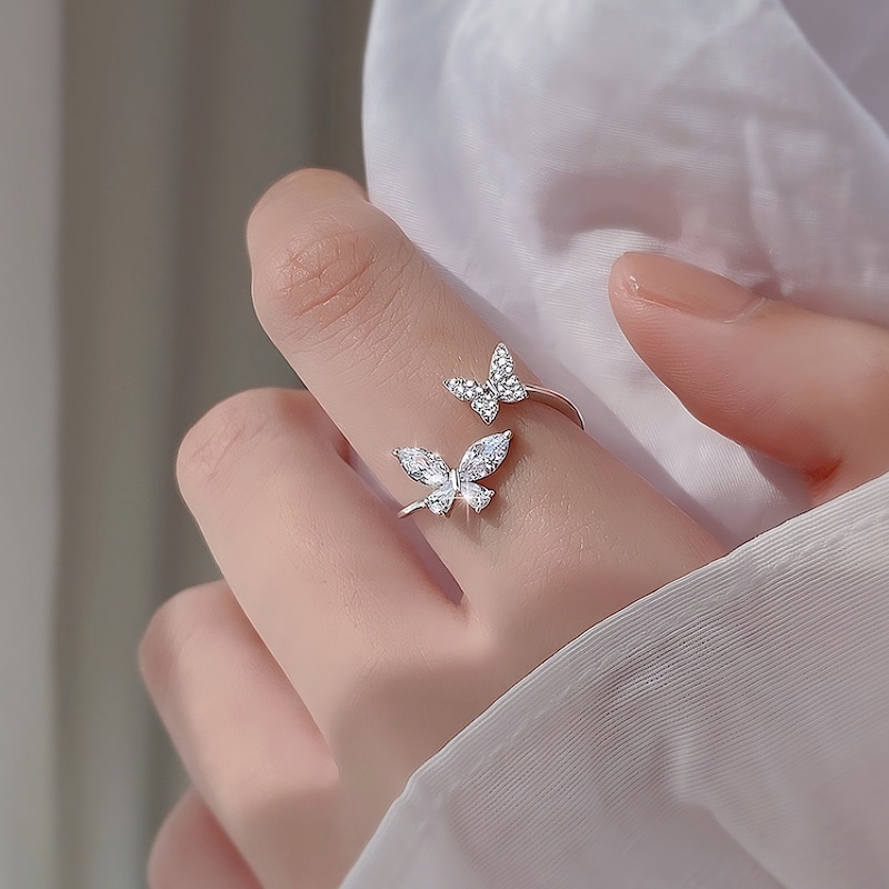 Butterfly Rings - Etsy