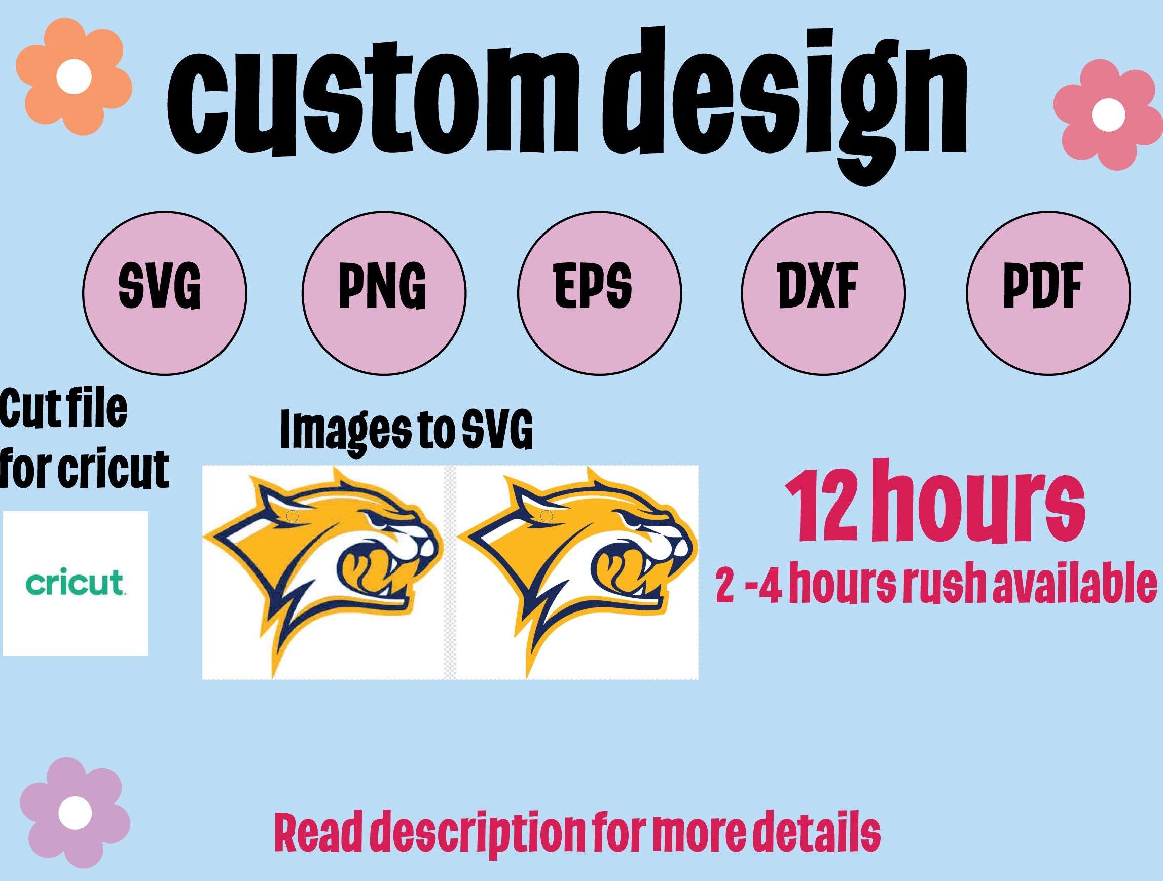 Custom SVG, Image Trace, Image to SVG, Custom Design Cricut, Custom Png ...