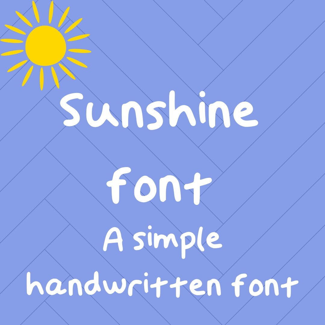 Realistic Handwritten Font, Digital Note Taking Font, Neat Handwriting ...