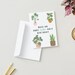 Plant Birthday Card, Leaf Birthday Card, Unbeleafable Birthday Card ...
