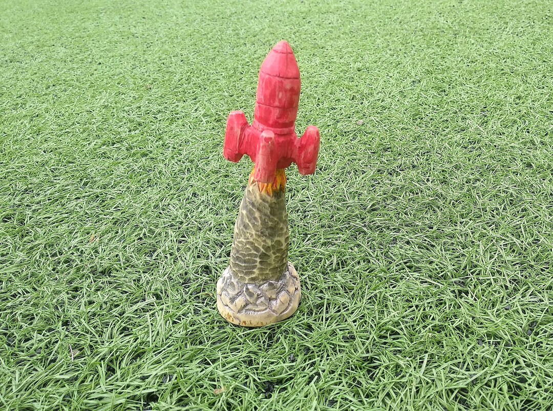Wooden Rocket. Red Rocket. Red Rocket From Fallout. the Rocket is Hand ...