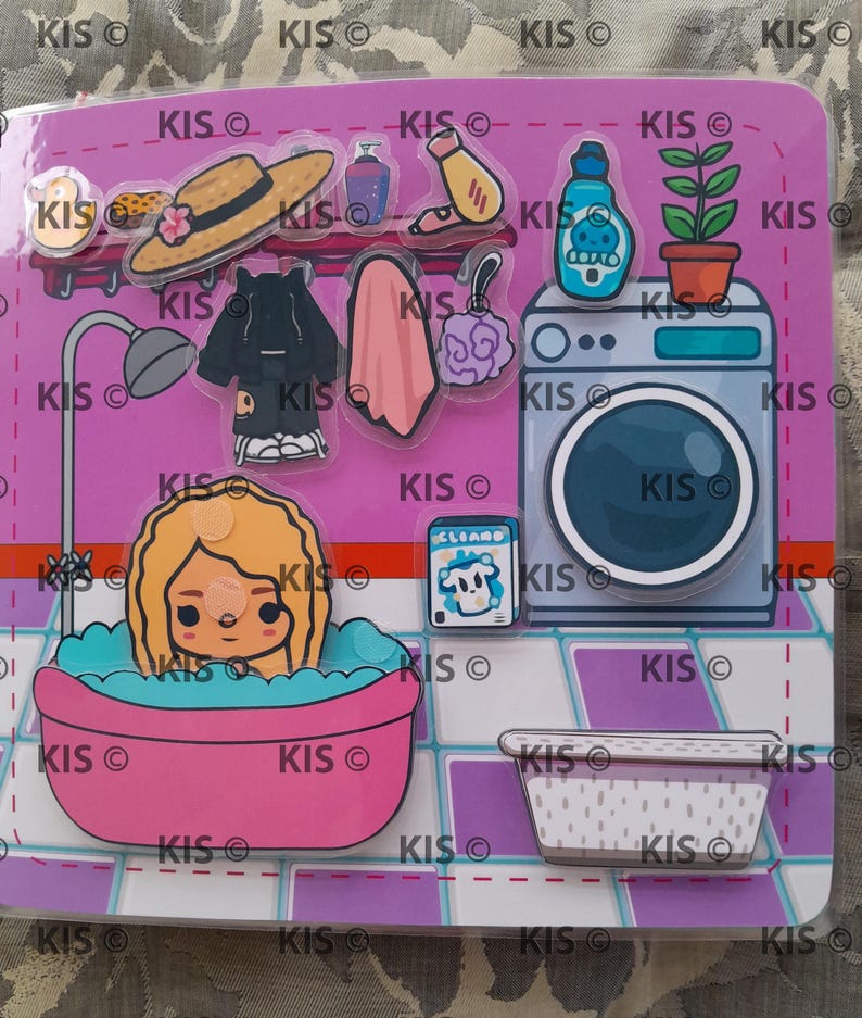 Toca Boca Life World Barbie House – Interactive Sticker Book With 100 ...