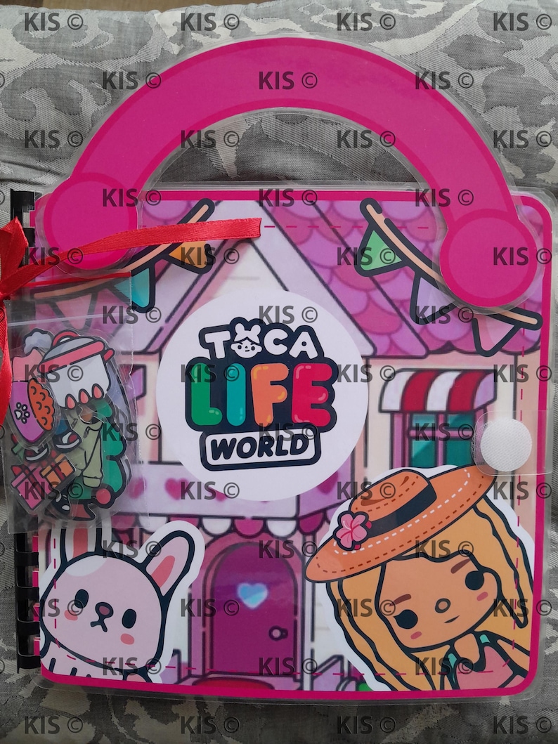 Toca Boca Life World Barbie House – Interactive Sticker Book With 100 ...