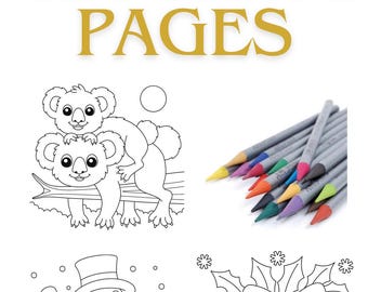 62 Printable Coloring Pages for Kids, Toddlers, Preschoolers, Coloring ...