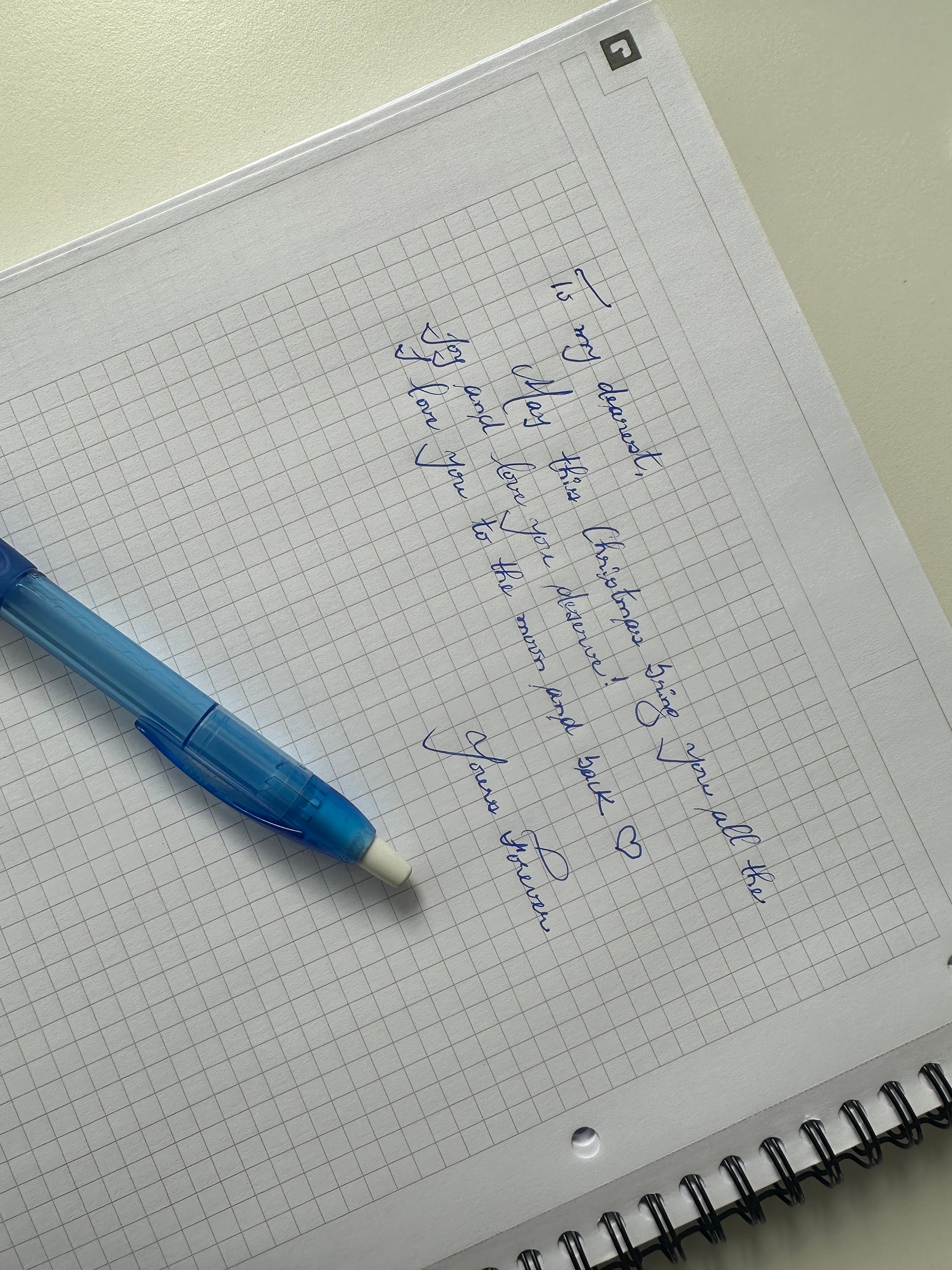 Handwriting Service|christmas Card|christmas Letter|personalised Letter ...