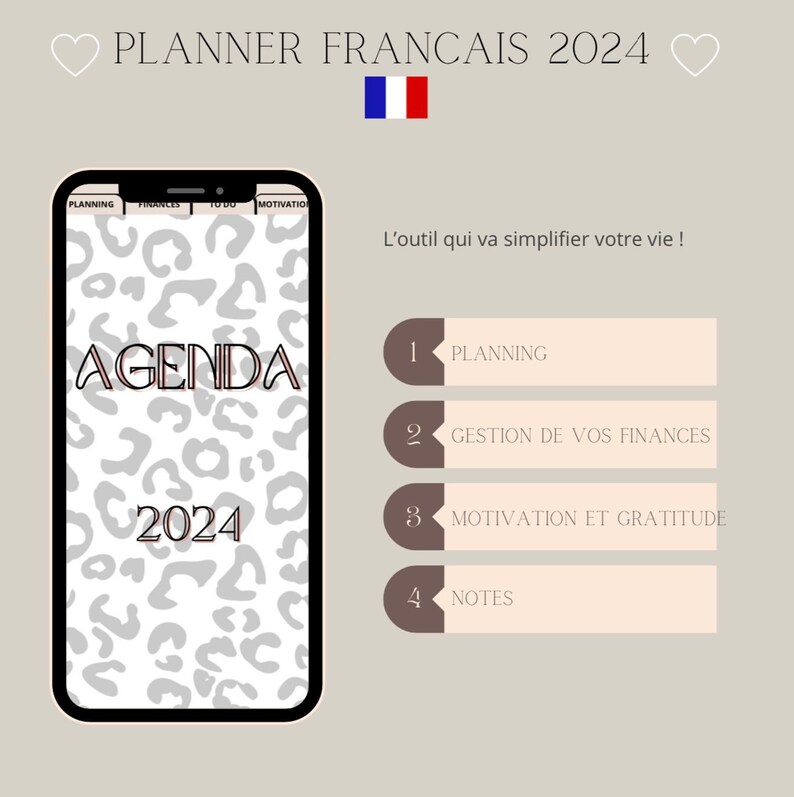 2024 Planner, Printable 2024 Agenda - Etsy
