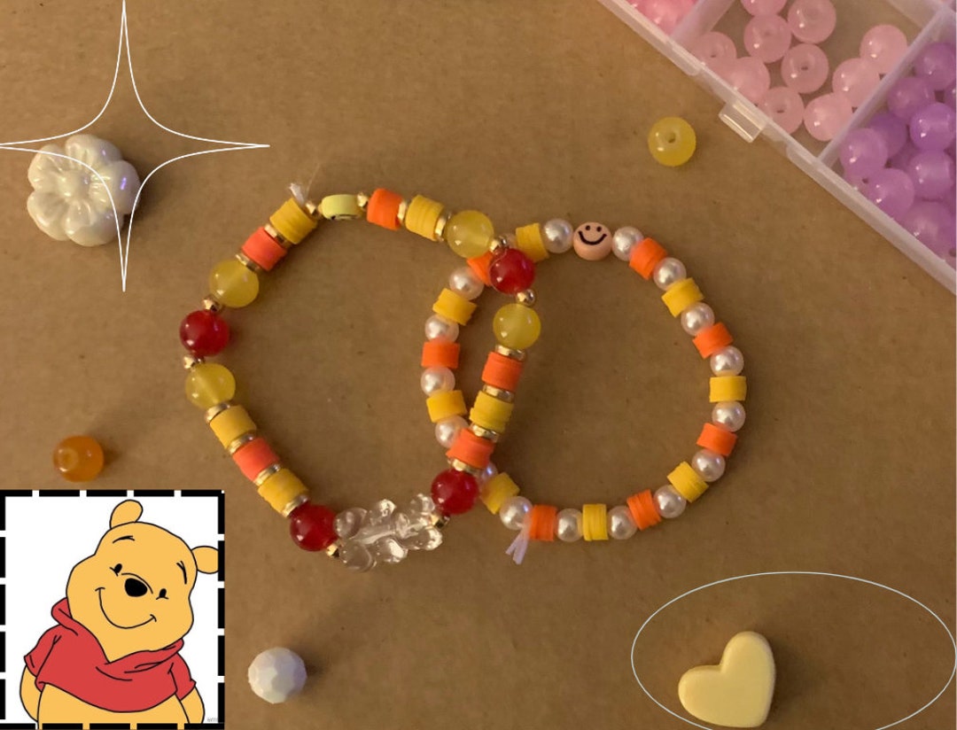 Winnie the Pooh Inspired Bracelets - Etsy