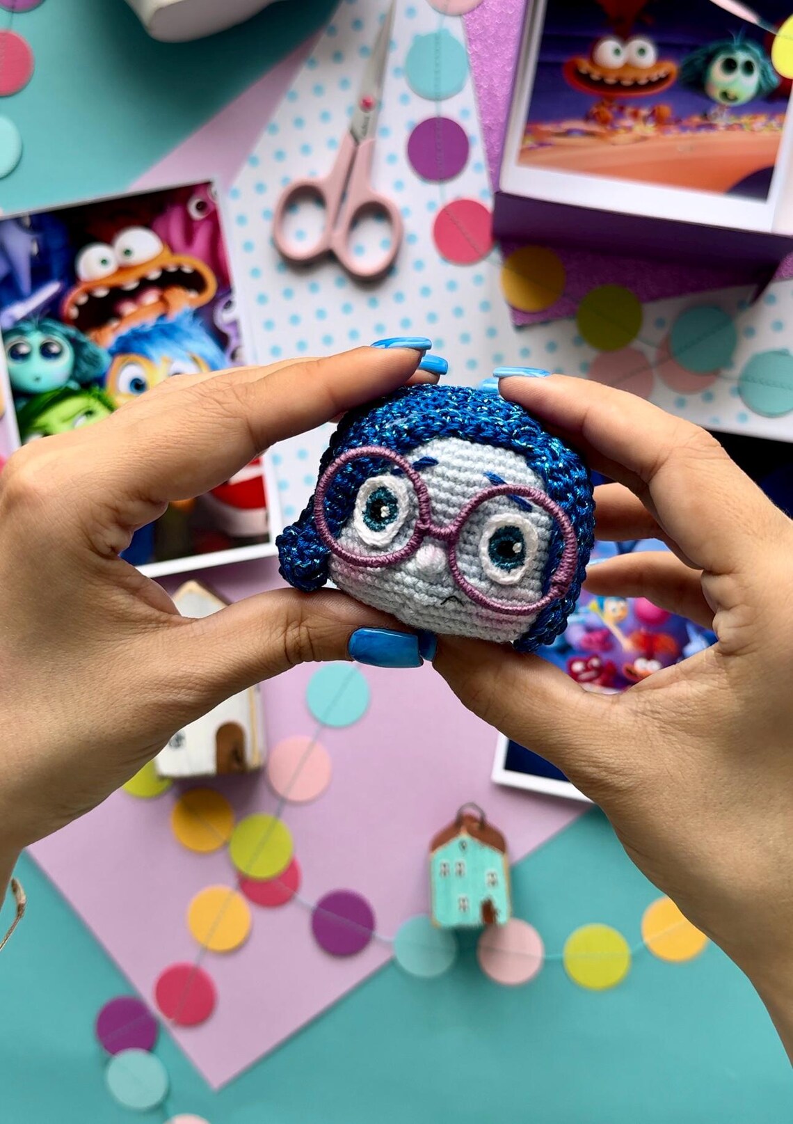 Crochet Pattern Blue Emotion , English Pdf - Etsy