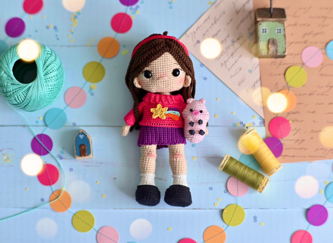 Crochet Pattern Doll Mabel, ENG Pdf - Etsy