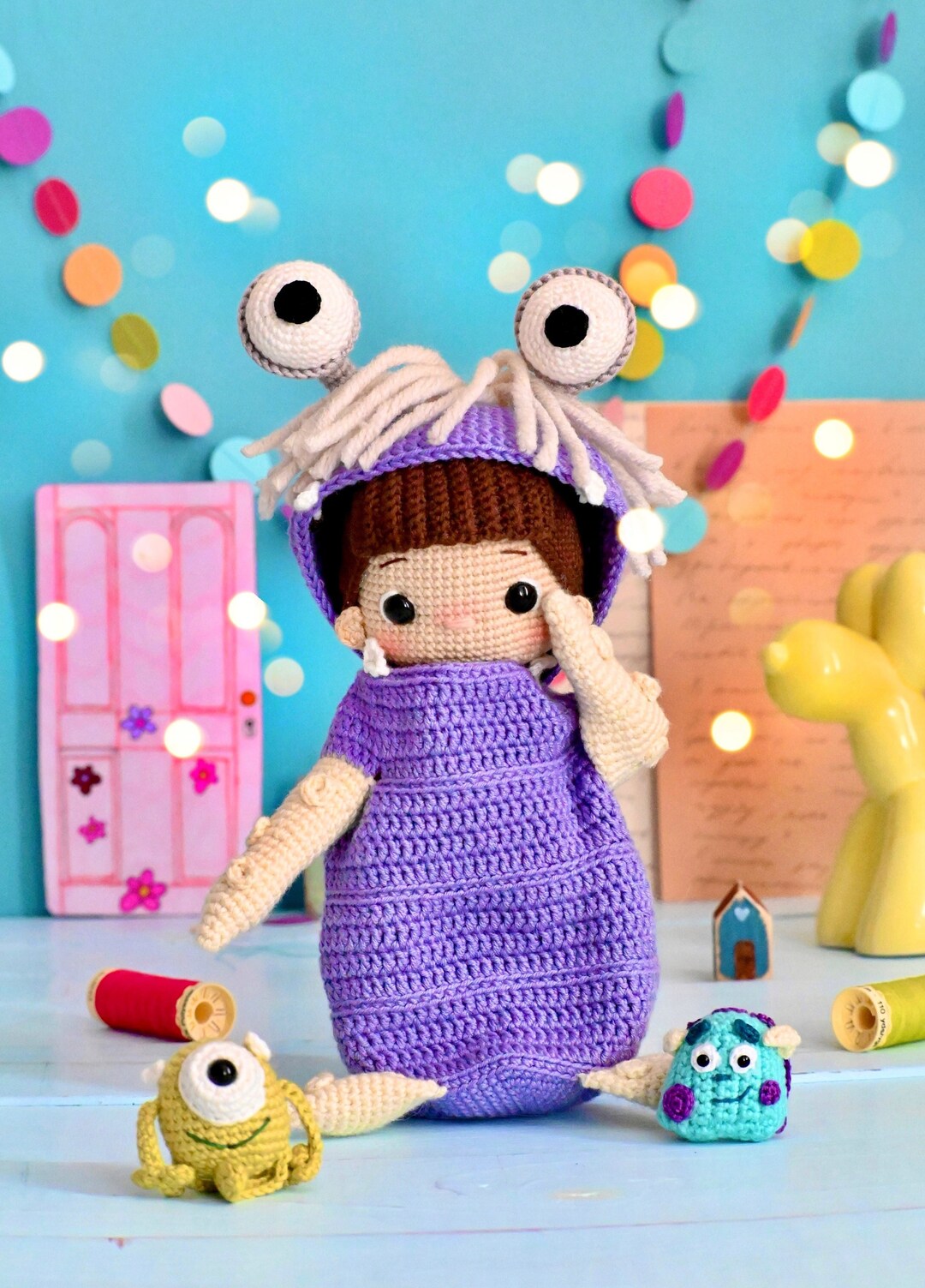 Crochet Pattern Monster Outfit , ENG Pdf,amigurumi - Etsy