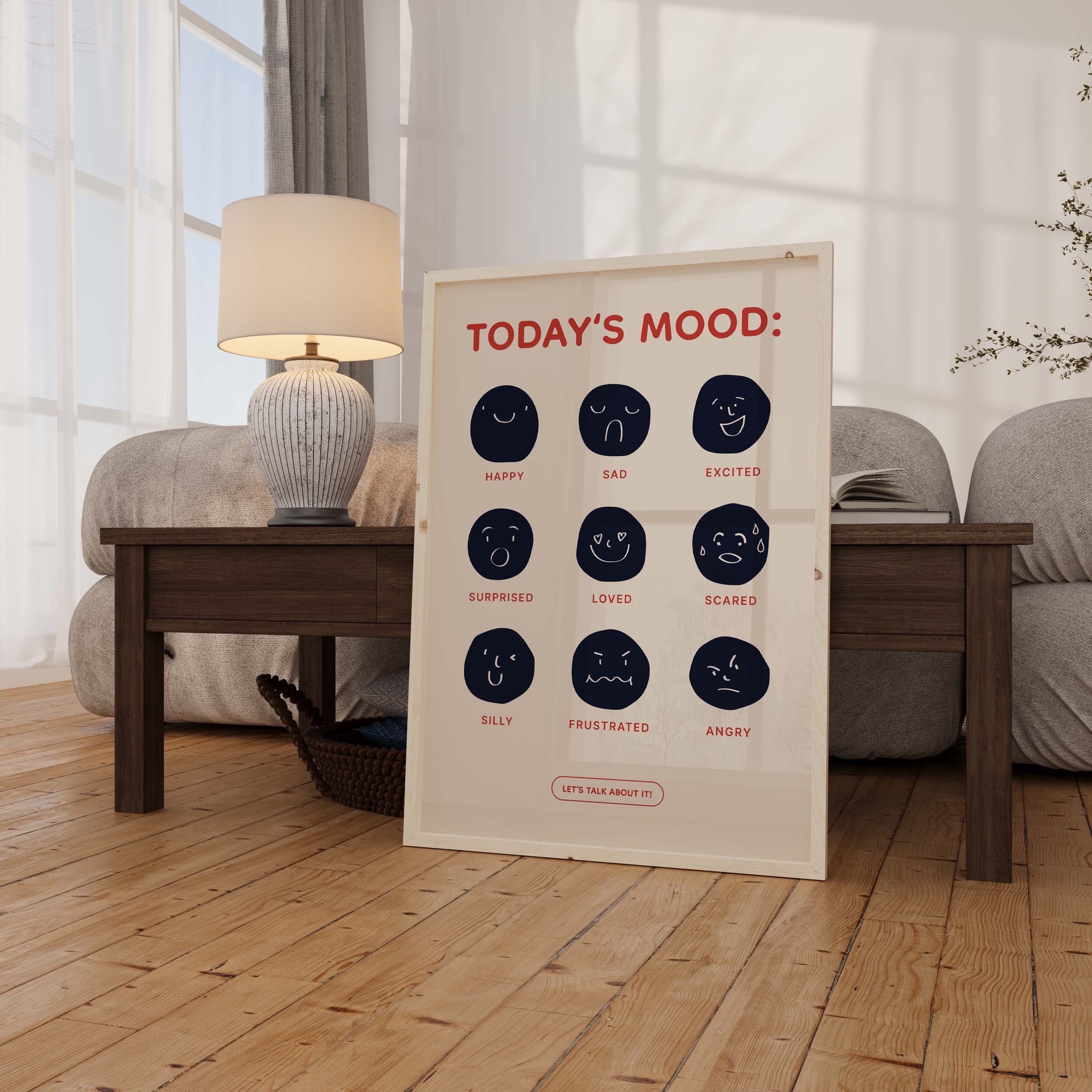 Mood Chart Emotions Chart Feelings Chart Feelings Thermometer Mood ...